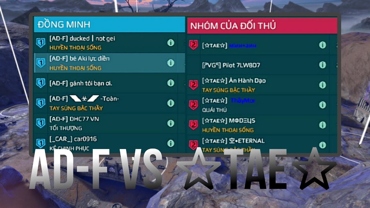 [War robot] Clan AD-F vs TAE nhưng mà nó lạ lắm - YouTube