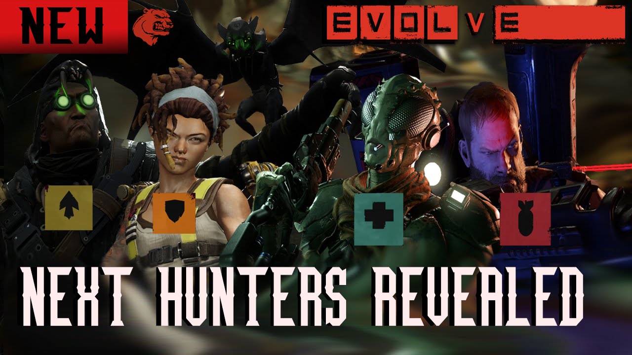 Evolve | Next Hunters Revealed! - YouTube