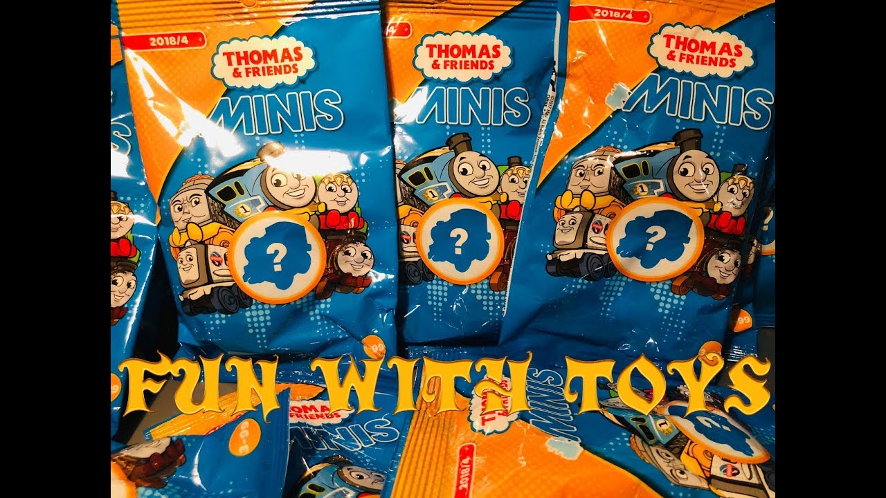 Thomas et ses amis Minis 2018 4 séries de sacs aveugles déballage 03462 ...