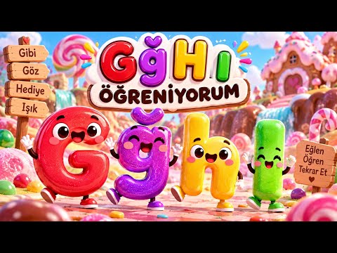 G, Ğ, H, I Harflerini Öğreniyorum 🎵 | Eğlenceli Türkçe Alfabe Şarkısı @BalımKids 