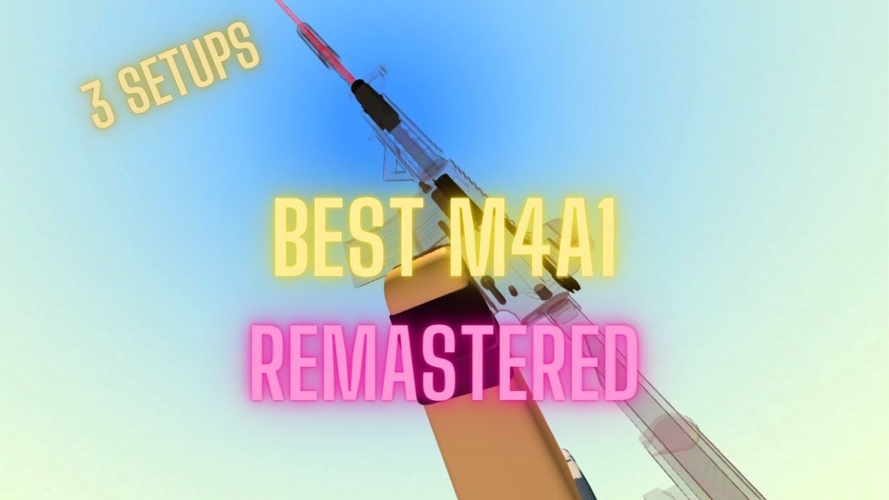*BEST* M4A1 3 Setups Remastered (Phantom Forces) - YouTube