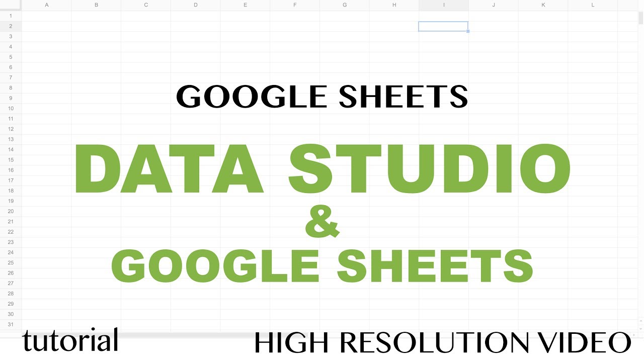 Data Studio & Google Sheets Reports Tutorial - Date Series, Line Chart ...