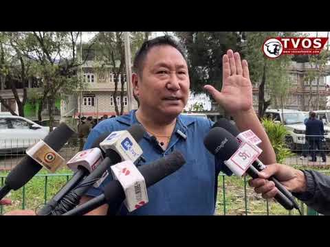 Gnathang Machong SDF Candidate Tshering Wangdi Lepcha Interacts With Media - YouTube
