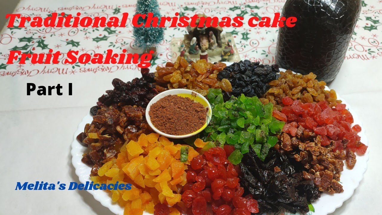 #TraditionalChristmascake|Christmas cake Fruit Soaking|Christmas Fruit ...