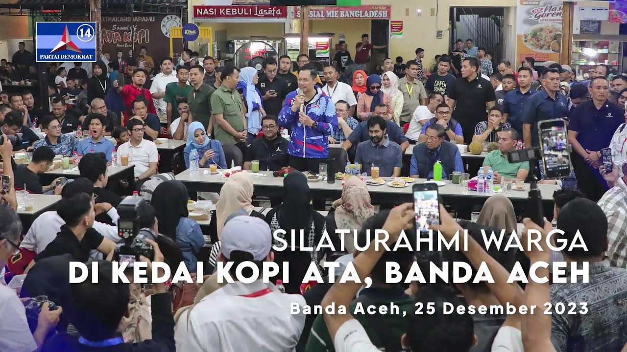 Silaturahmi dengan Warga Aceh di Kedai Kopi Ata, Banda Aceh - YouTube