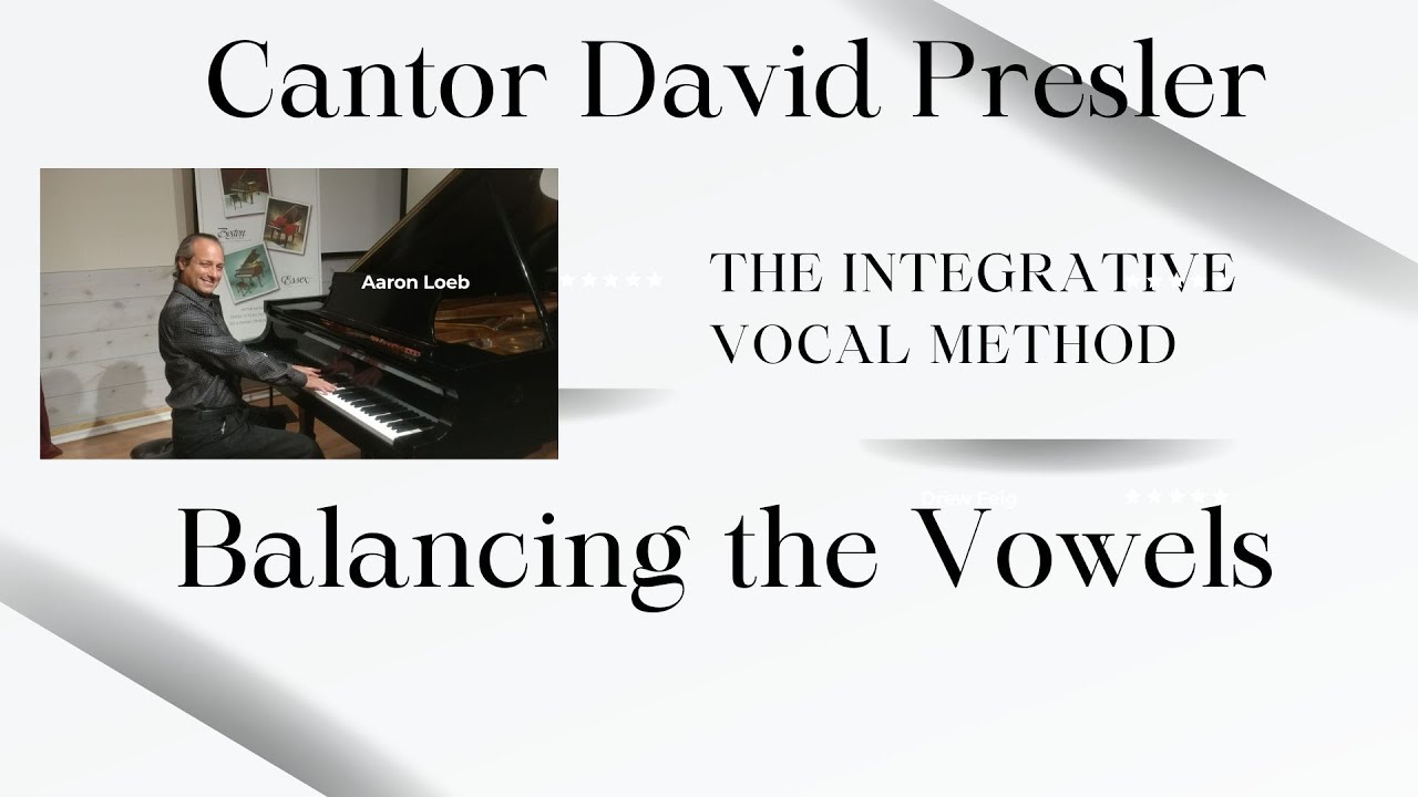 Integrative Vocal Method: Balancing the Vowels - YouTube