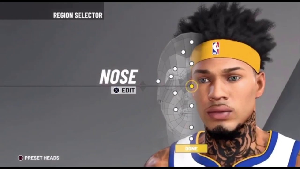 *NEW* Drippy Face Creation On NBA2k20 (Mask Off) - YouTube