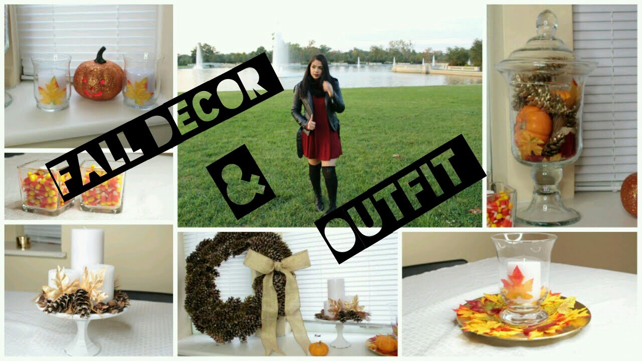 DIY Fall Decor & Outfit. - YouTube