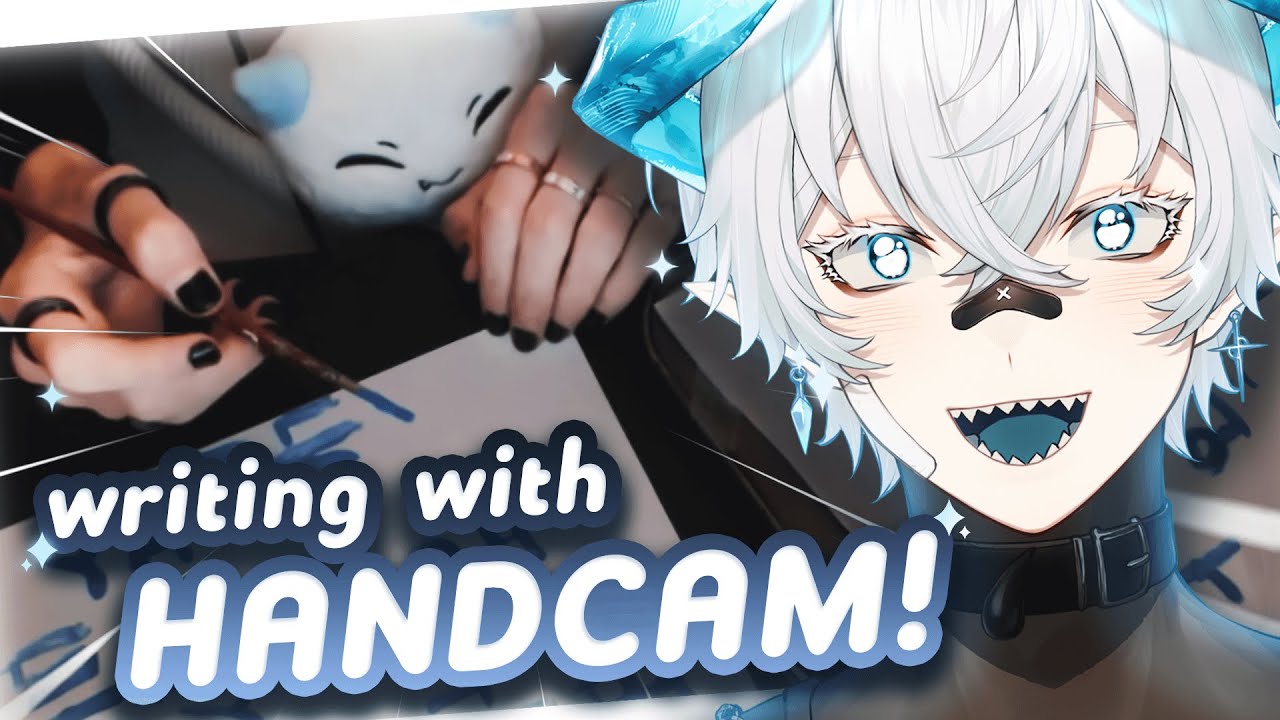 VTuber Learns Korean (한글) Painting With A HANDCAM - YouTube