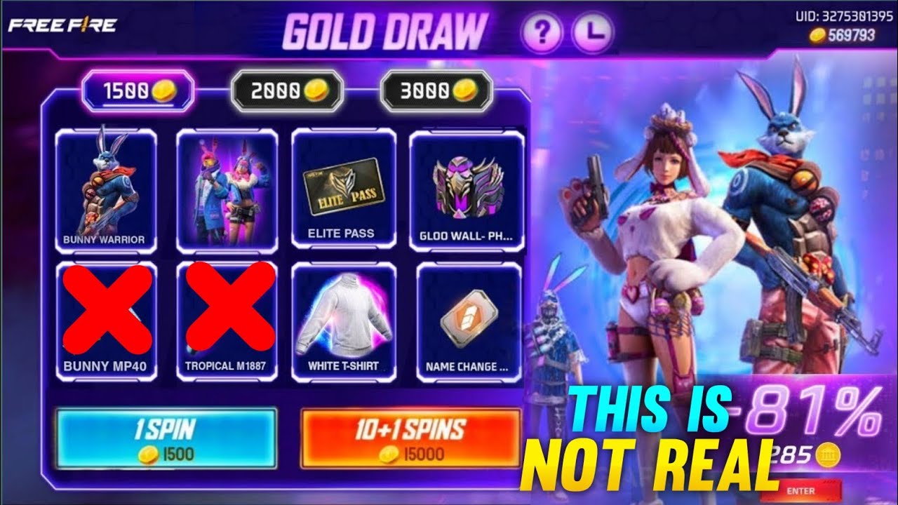 💥Rare Bunny Bundle Return In Free Fire | November Elite Pass Pre Order ...