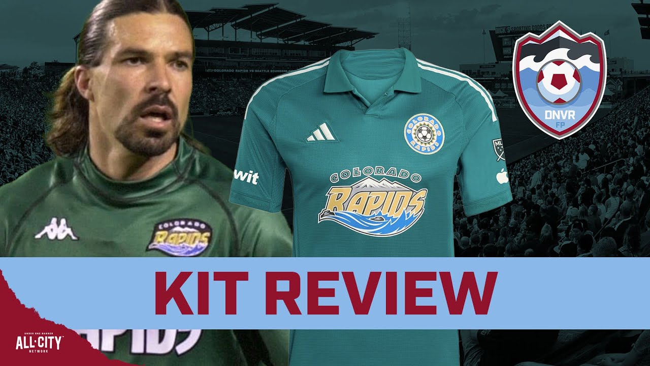 Breaking down the Colorado Rapids 30th anniversary kit - YouTube