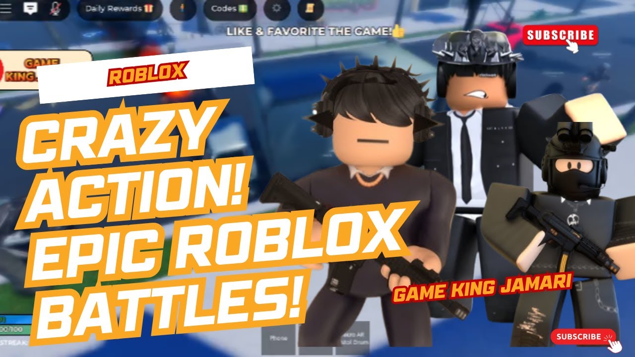 🔥 CRAZY ACTION! Epic Roblox Battles – Intense Fights & Insane Moments ...