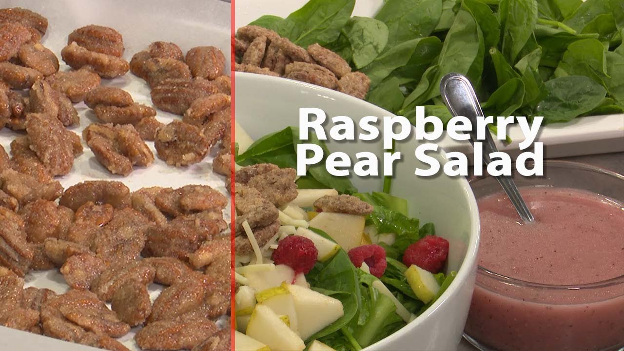 Raspberry Pear Salad | Cooking Made Easy with June - YouTube