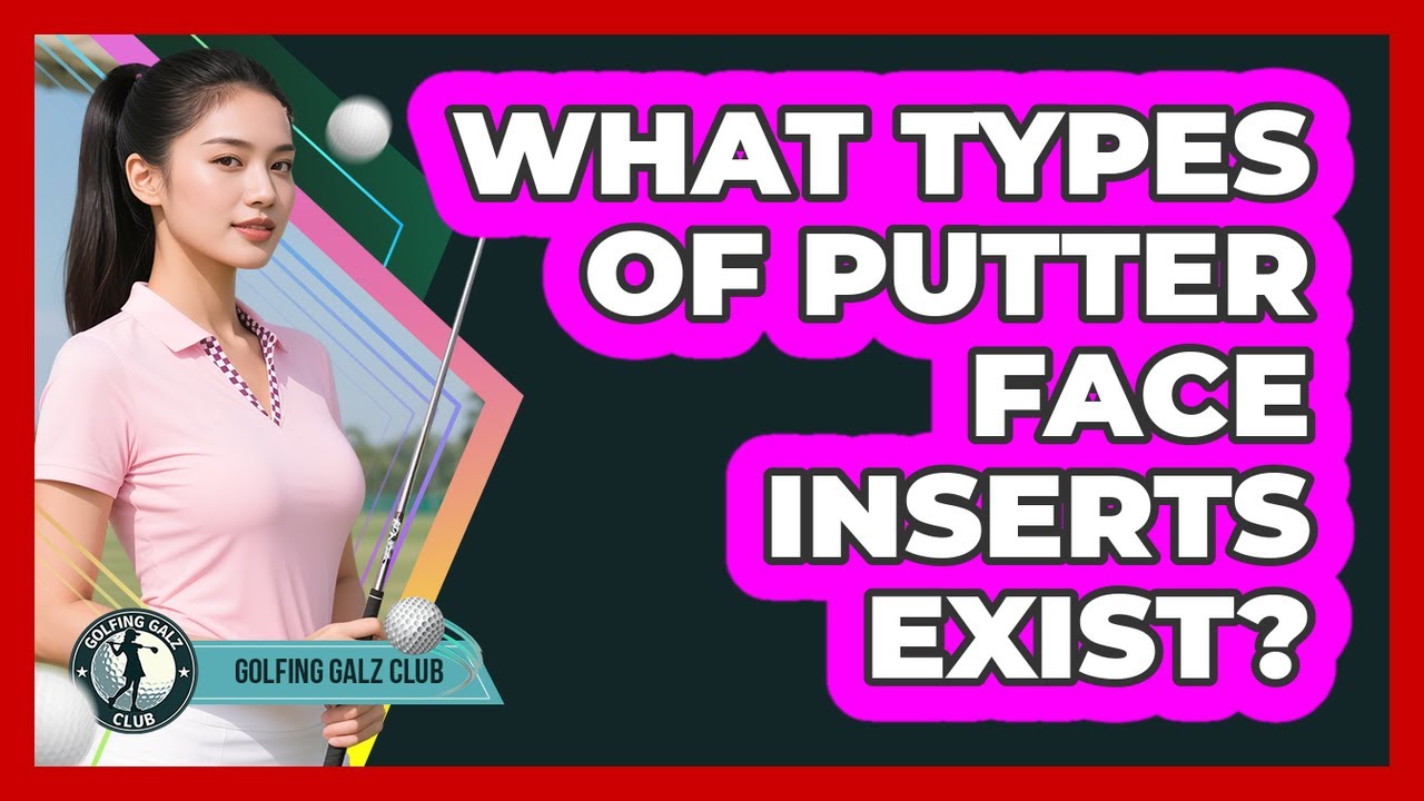 What Types Of Putter Face Inserts Exist? - YouTube