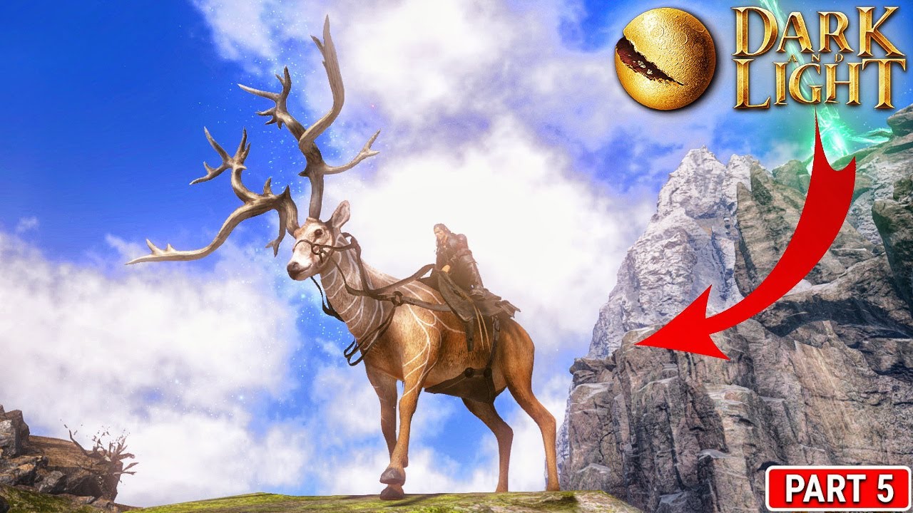 Finally I Tamed My 1st Magical Dear 🔥🔥🔥 : New Survival Game : Dark and ...