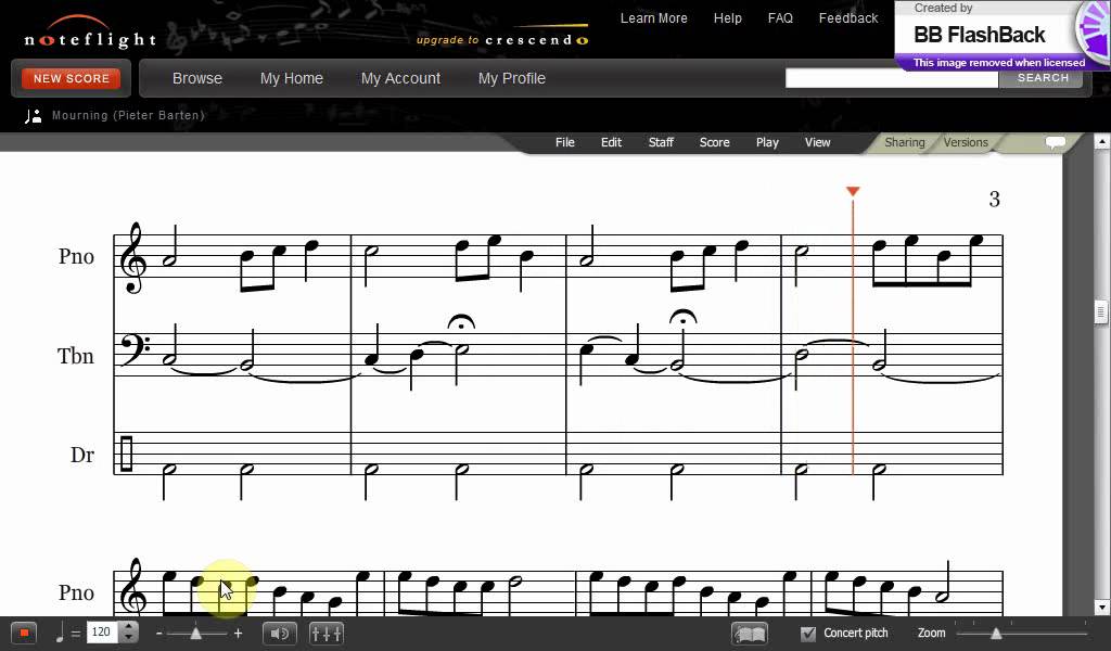 (NFC)Mourning- A Noteflight Composition -Darkish Theme- - YouTube