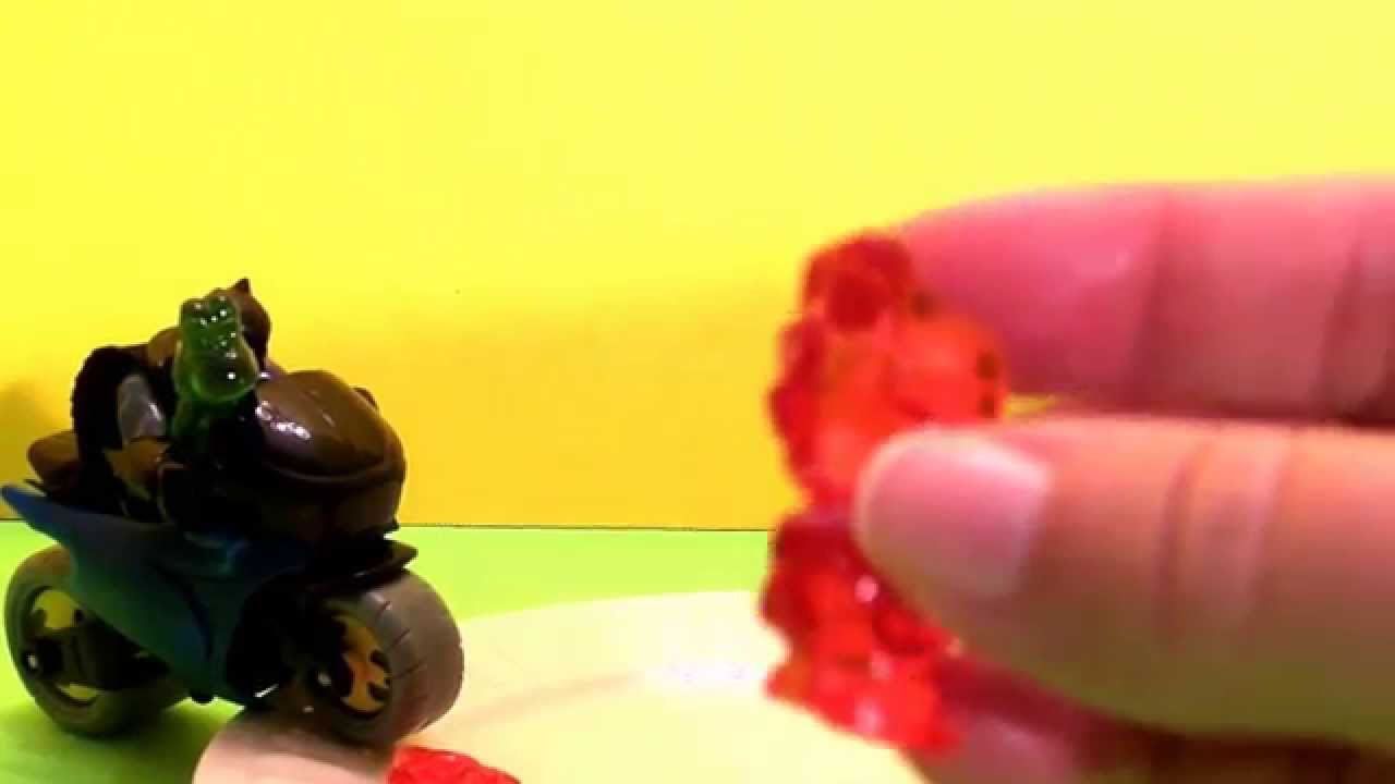 Super Mario Bros 3-Dees Gummies, Taste Test with Guests Batman - YouTube