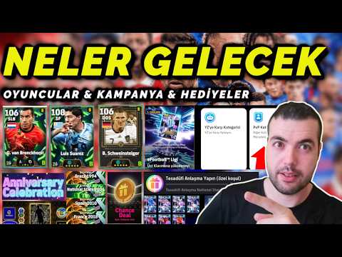 NELER GELECEK 💥YENİ SEZON🎁KAMPANYADA SON HAFTA💢AY SONU YIL DÖNÜMÜ 🔥HAZİNE ZİNCİRİ eFootball 2026 