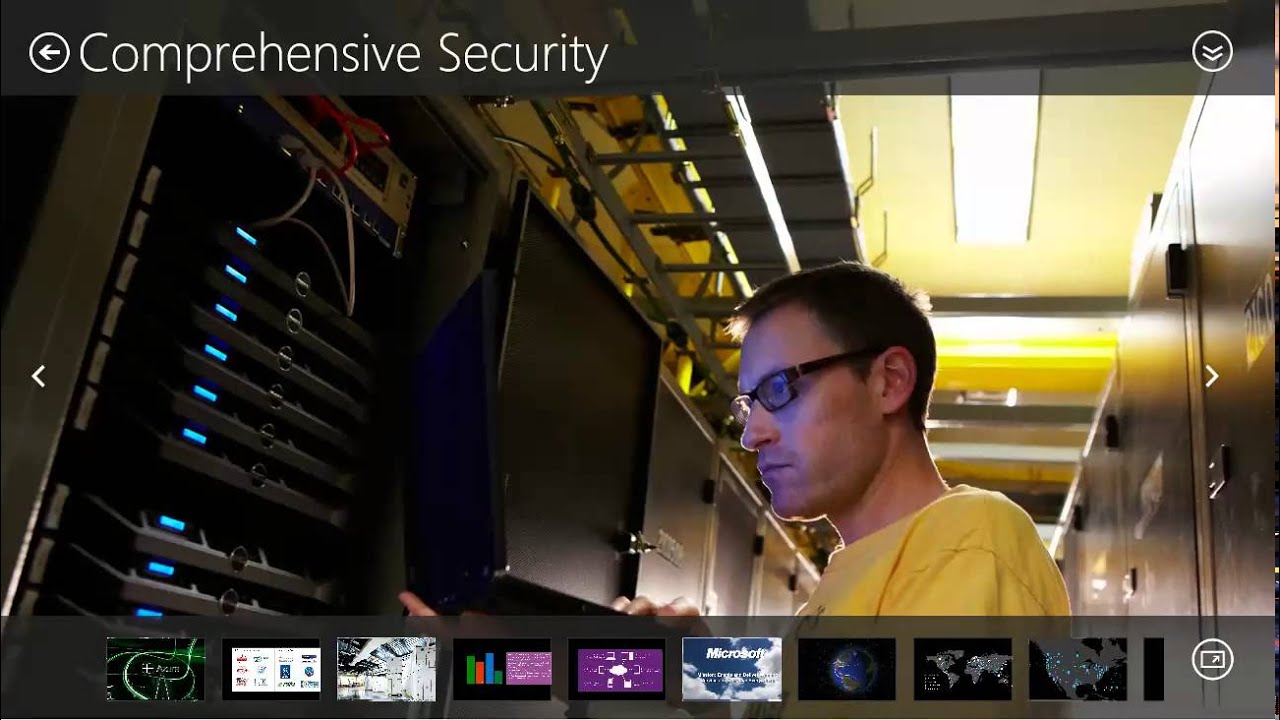 Microsoft Azure Datacenter Tour - YouTube