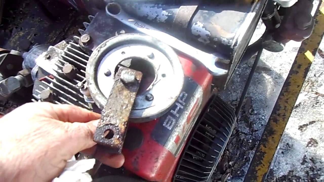 1959 Lickity Log Splitter Repairs Part 2 - YouTube