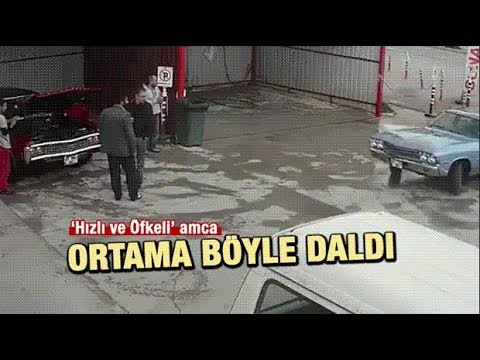 'Hızlı ve Öfkeli' Amca! Ortama Böyle Daldı