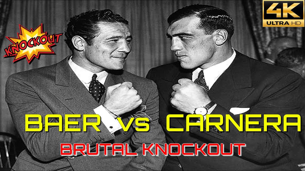 Max Baer (USA) vs Primo Carnera (Italy) | BRUTAL KNOCKOUT Fight | 4K Ultra HD - YouTube