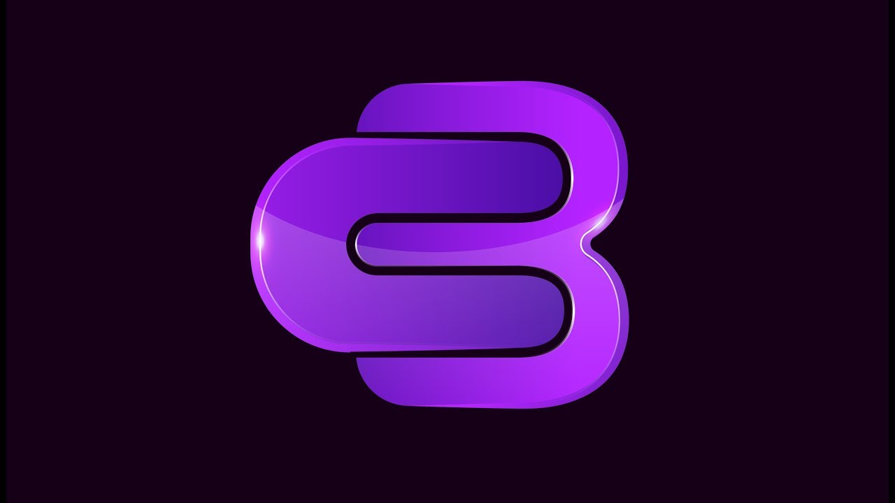 Alphabet & Number concept Logo in illustrator CC ( C3 ) - YouTube