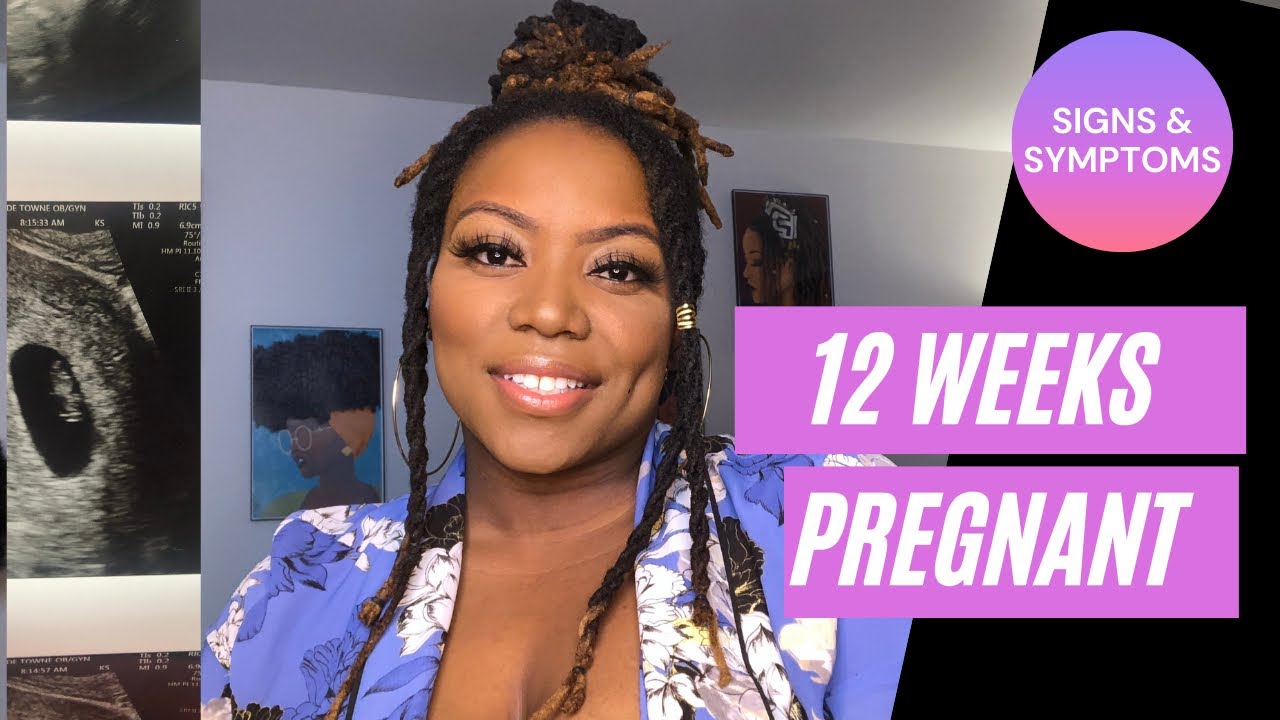 SURPRISE! | 12 WEEKS PREGNANT | SIGNS AND SYMPTOMS | HOW I FOUND OUT ...