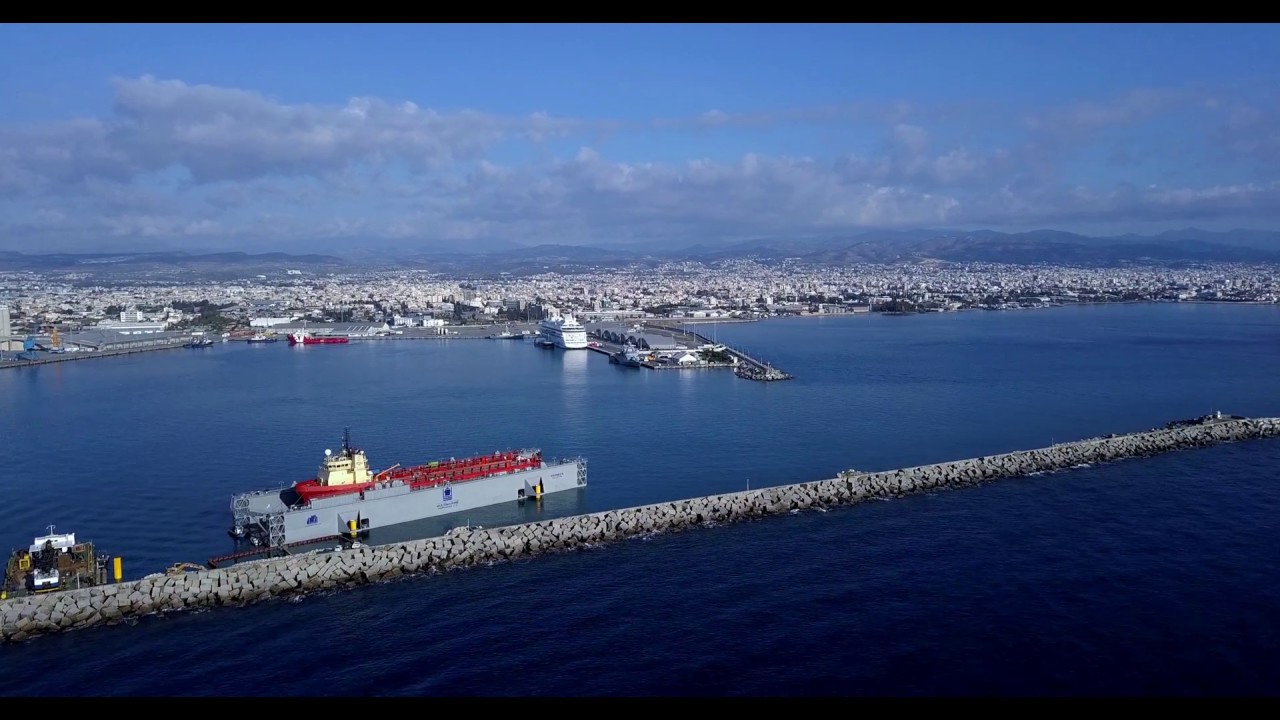 LIMASSOL NEW PORT FROM ABOVE! - YouTube