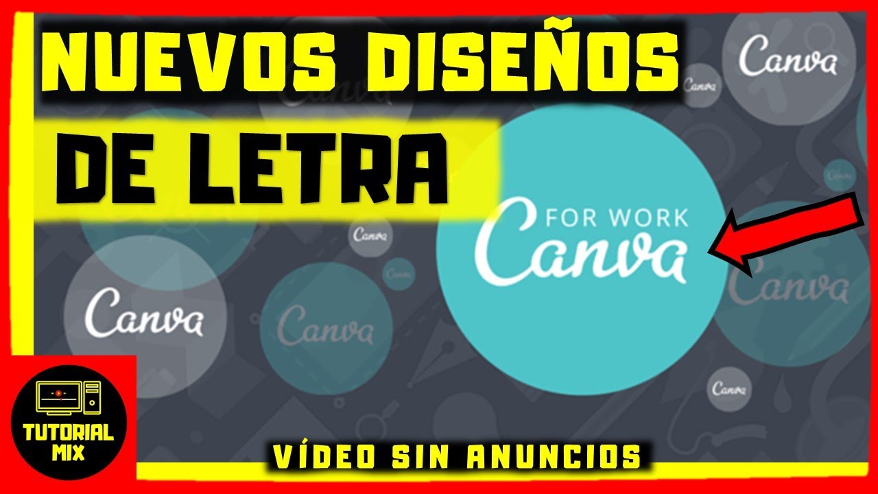 Cómo tener nuevos diseños de letra en Canva o en el pc 💻 - YouTube