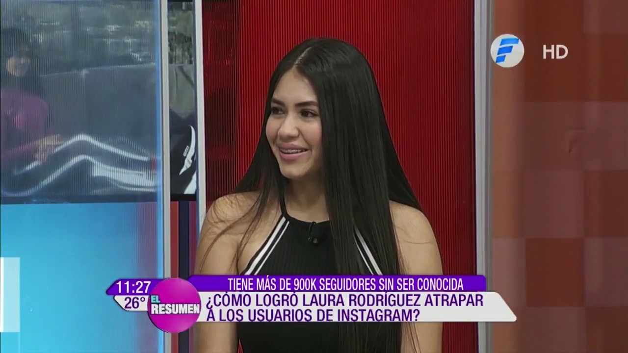 ¡Laura Rodríguez la paraguaya con más seguidores en instagram! - YouTube