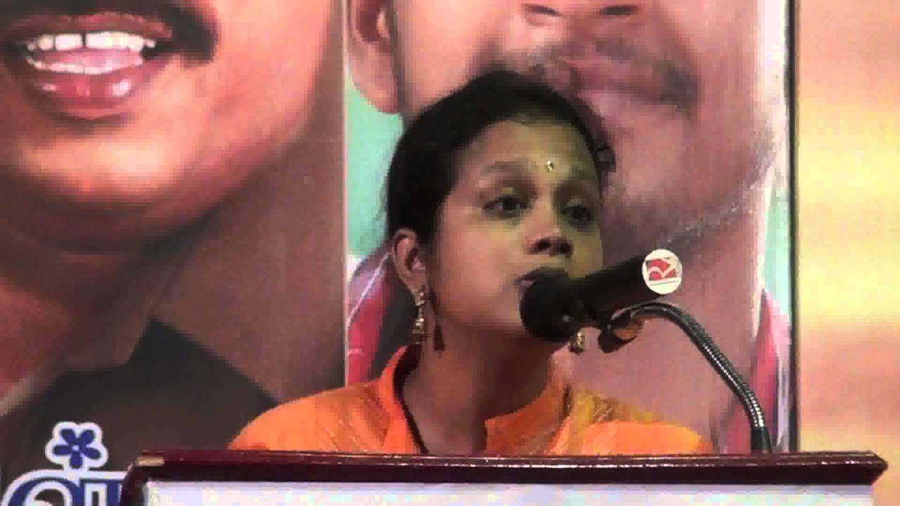 Singer Padmalatha at Apple Penne Movie Audio Launch - YouTube