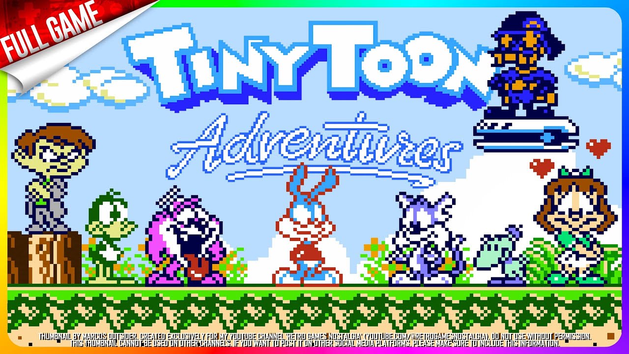 Tiny Toon Adventures (NES - US) Longplay (with SECRET DUCK VADER BOSS ...