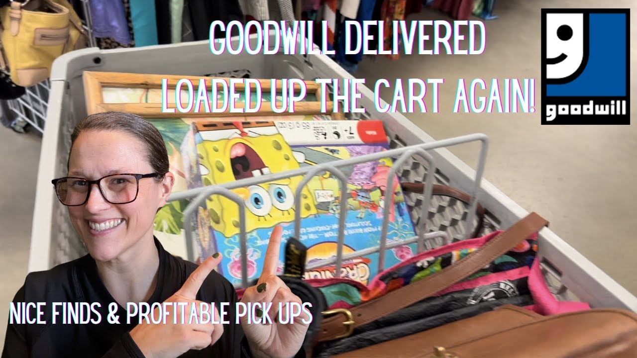 Part Time Reseller Picking at Goodwill for eBay! #ebayreseller #goodwill #thrifting - YouTube