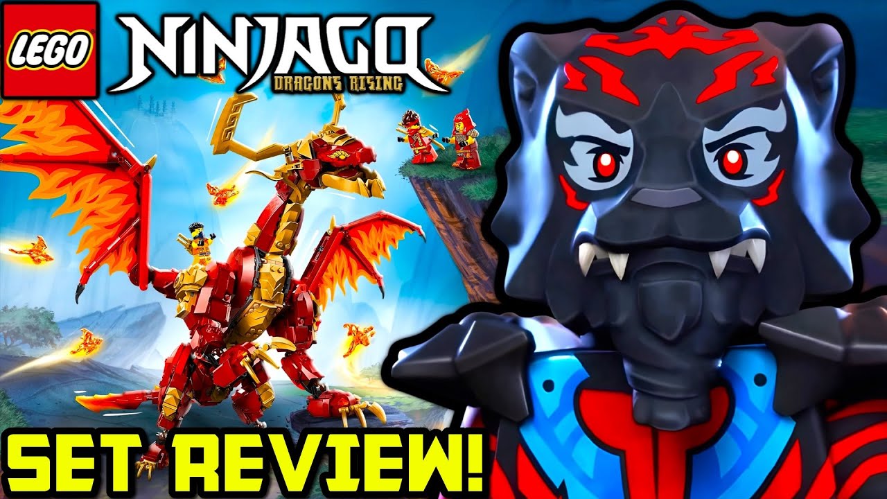 Not Perfect, But VERY Epic... 🔥 Ninjago Dragons Rising Source Dragon of ...