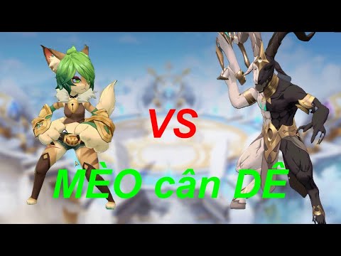 Summoners War Chronicle: Sức mạnh của bé mèo Naomi vượt ải Dê!!! - YouTube