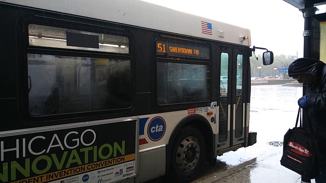 CTA New Flyer D40LF #1673 Route 151 - YouTube