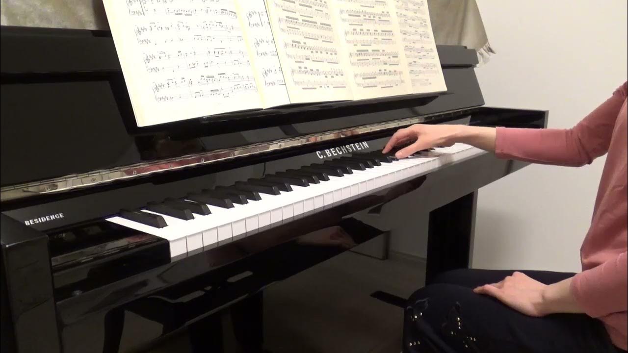Beethoven[Piano Sonata No.12/1st/Var.2]♪=70 Right hand Practice. - YouTube