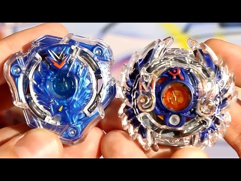 Beyblade Burst ベイブレードバースト Horusood Spread Edge vs Valkyrie Wing Accel ...