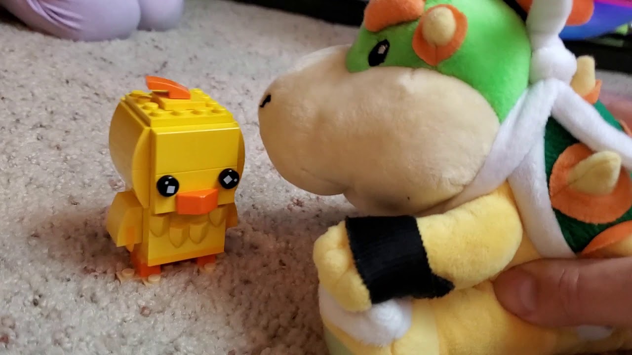 Spongebob hide and seek with Bowser Jr. over bouble gum slime - YouTube