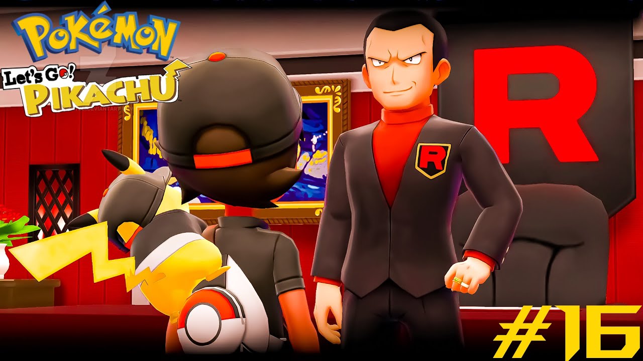 Giovanni Ko Peldiya 🤣| Pokemon let's go Pikachu | Hindi #16 ...
