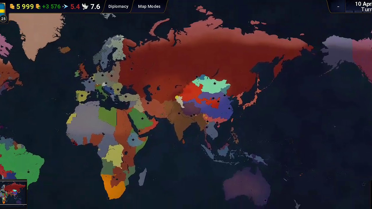 WW2 age of civilization 2 (bigger map) - YouTube