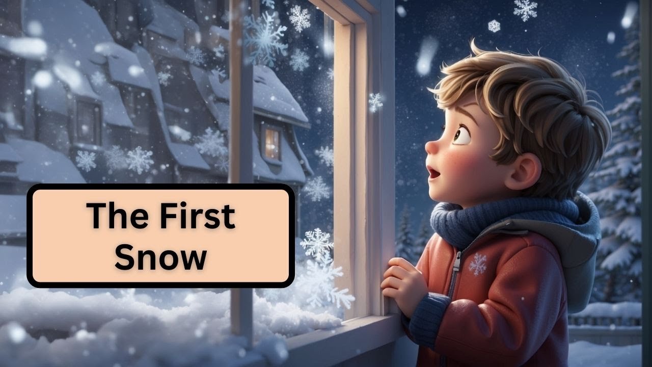 Shadowing English Speaking Practice (The First Snow) | Improve Your ...