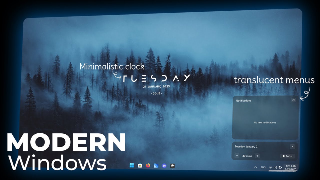 Upgrade Windows to a FUTURISTIC Translucent Look in Just 7 Minutes ...