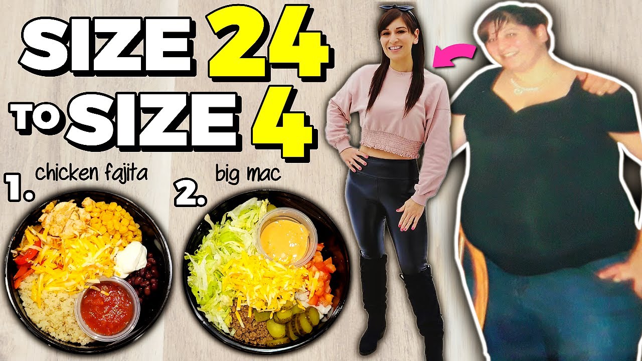 I ate these 2 EXACT 10 Minute Meals Everyday to go from a Size 24 to a ...