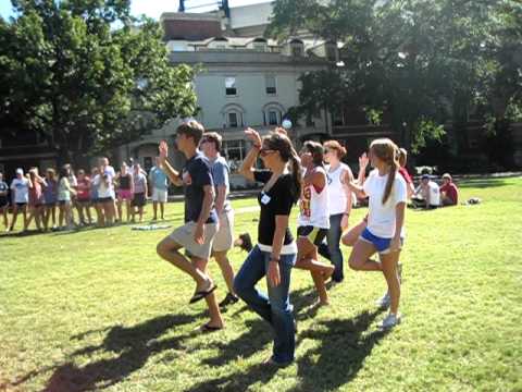 Captain's Coming - Morale Color War - YouTube