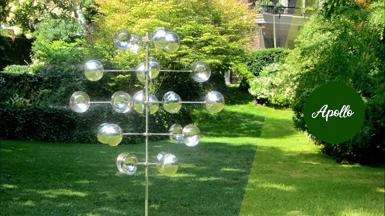 Apollo Kinetic Wind Sculpture - Wind Spinner - Yard Metal Art - Wind ...