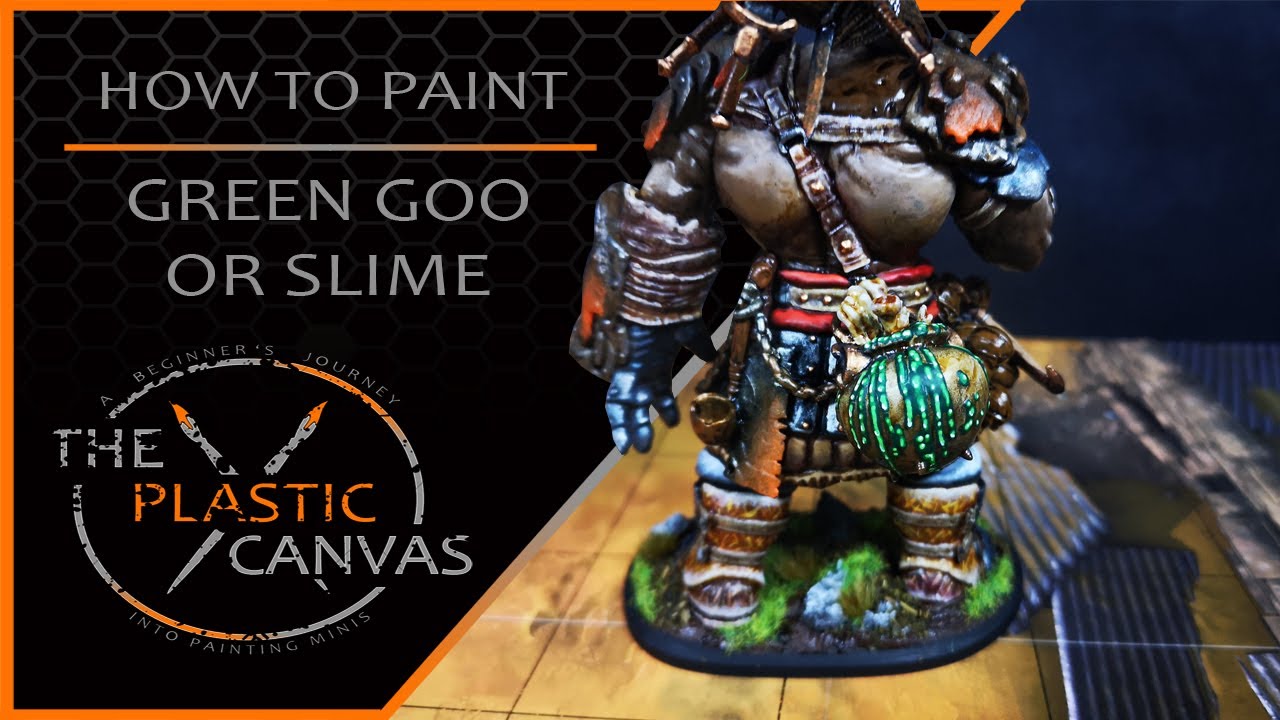 How To Paint - Green Goo and Slime - YouTube