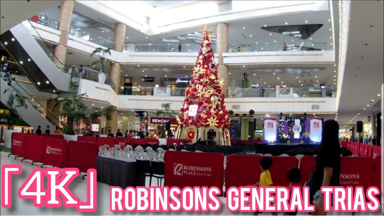 [4K] ROBINSONS PLACE GENERAL TRIAS CAVITE // MALL WALKING TOUR ...