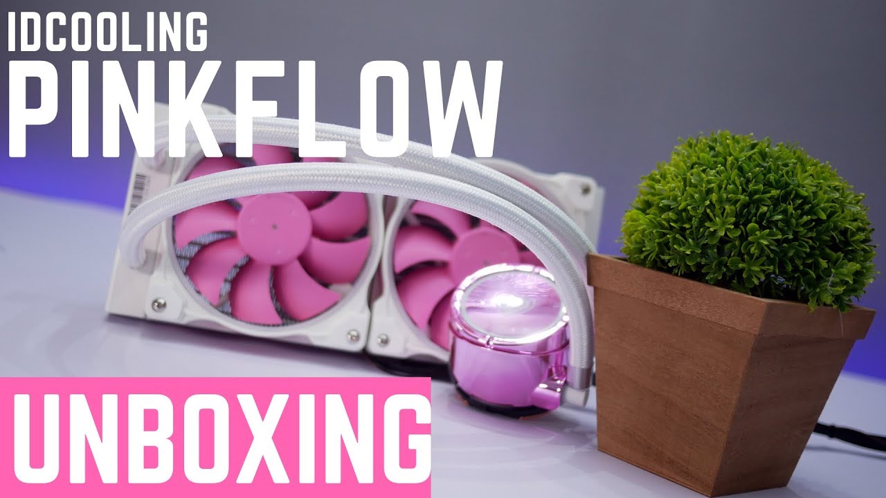 ID Cooling Pinkflow 240 AIO Unboxing. - YouTube